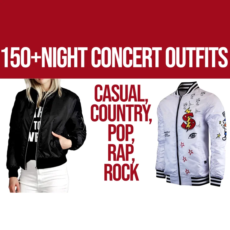 150+Night Concert Outfits: Casual, Country, Pop, Rap, Rock – Festival ...