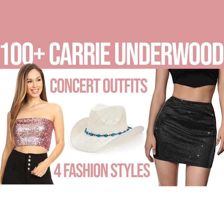 100+ Carrie Underwood Concert Outfits: 4 Fashion Styles – Festival Attitude