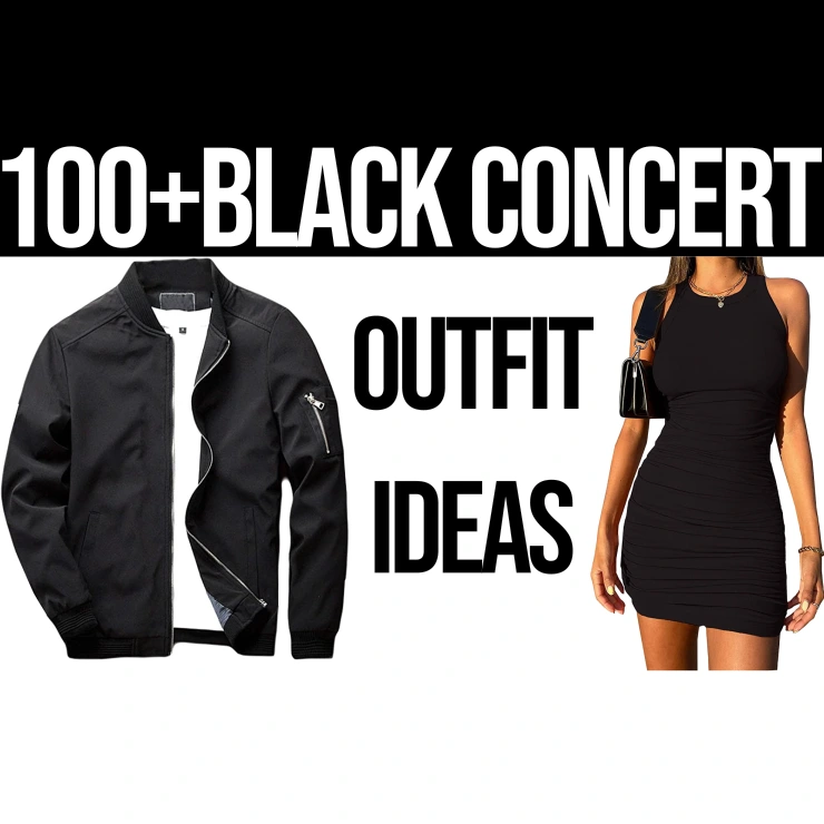 100+ Black Concert Outfit Ideas: Rap,Rock,Country,Kpop,EDM – Festival ...