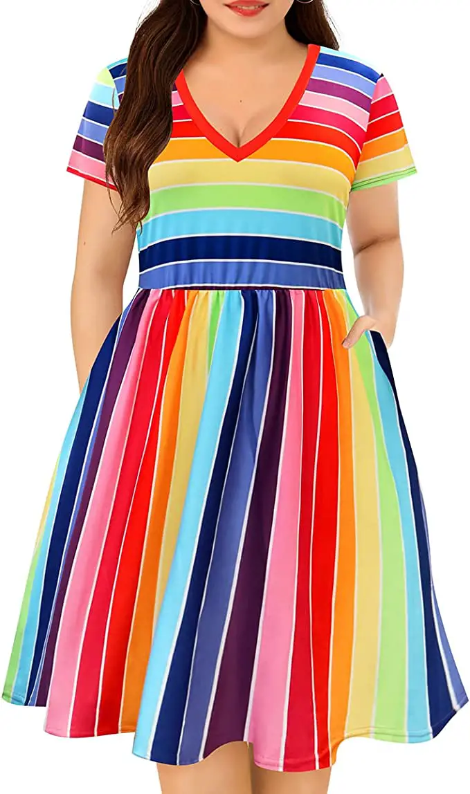 100+ Pride Outfits Plus Size: Rainbow Looks For Women And Men ...