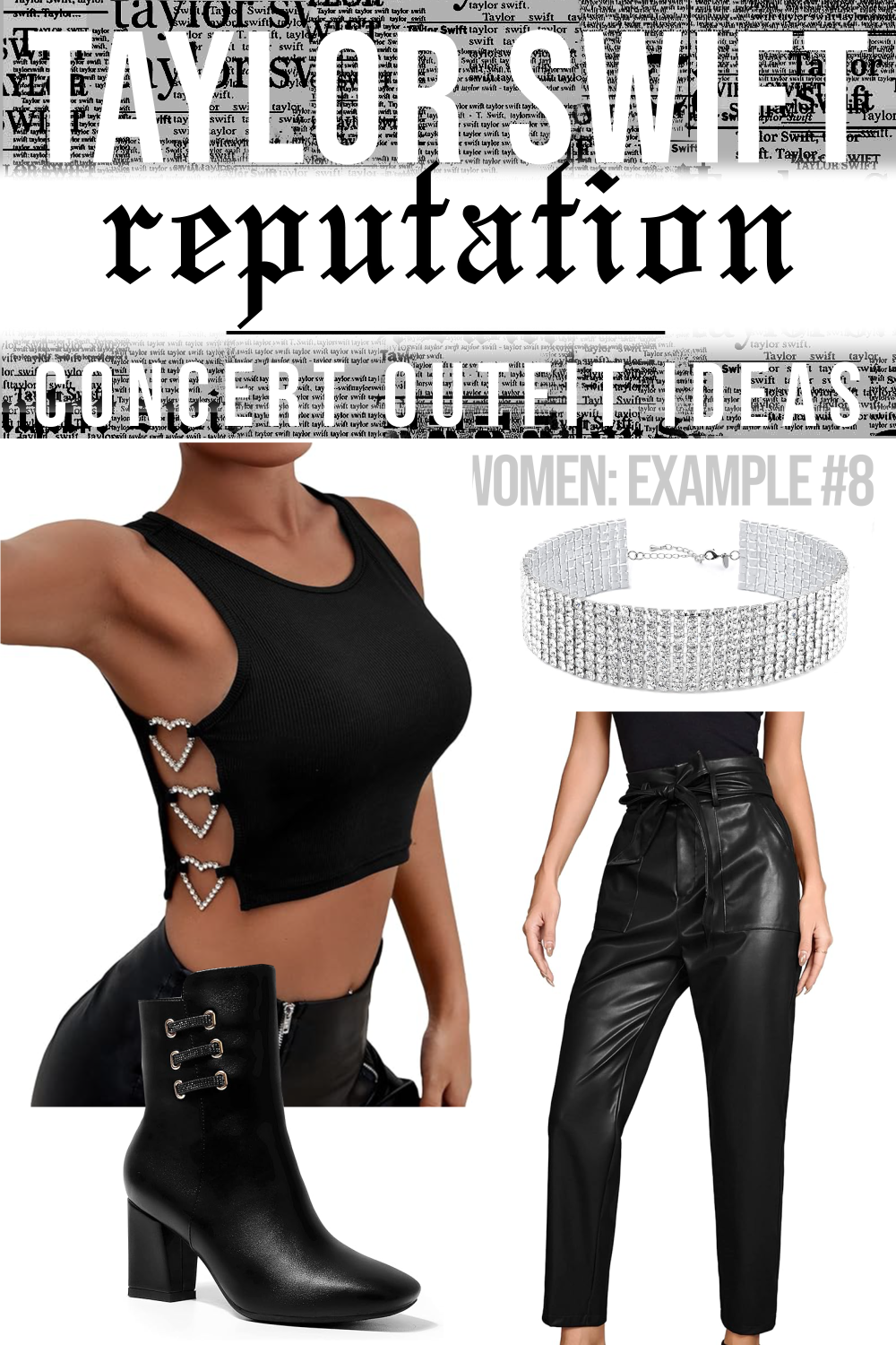 30+ Taylor Swift Reputation Outfit Ideas: Rep Era For Women And Men ...